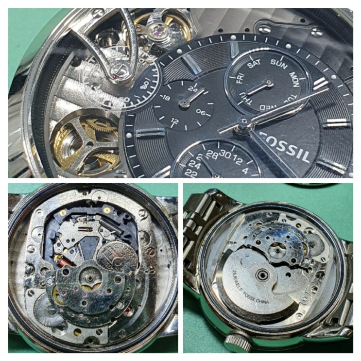 [부품수리] FOSSIL 하이브리드시계(ME1135) : 네이버 블로그