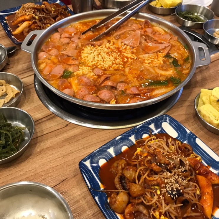 용산 래미안 점심 밥집 임도령부대찌개 And 쭈꾸미볶음 맛집 네이버 블로그