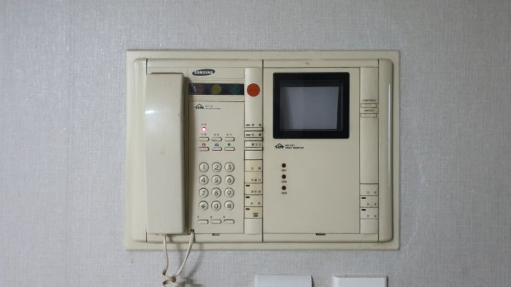 경산 옥산동 협화아파트 삼성SHT-3517비디오폰 시공 후기 : 네이버 블로그