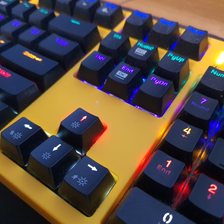 앱코 해커 k660 기계식 키보드! 완전 방수 사용기 : 네이버 블로그