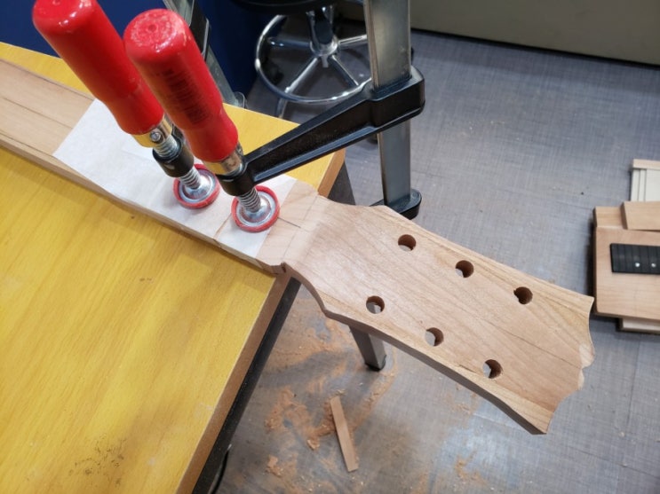 자작 펜더 어쿠스타소닉 레스폴 기타 만들기 Fender - American Acoustasonic Les Paul guitar ...