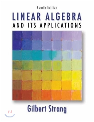 대학교재 PDF 업로드 응용선형대수 솔루션 (Gilbert strang Linear Algebra and its ...