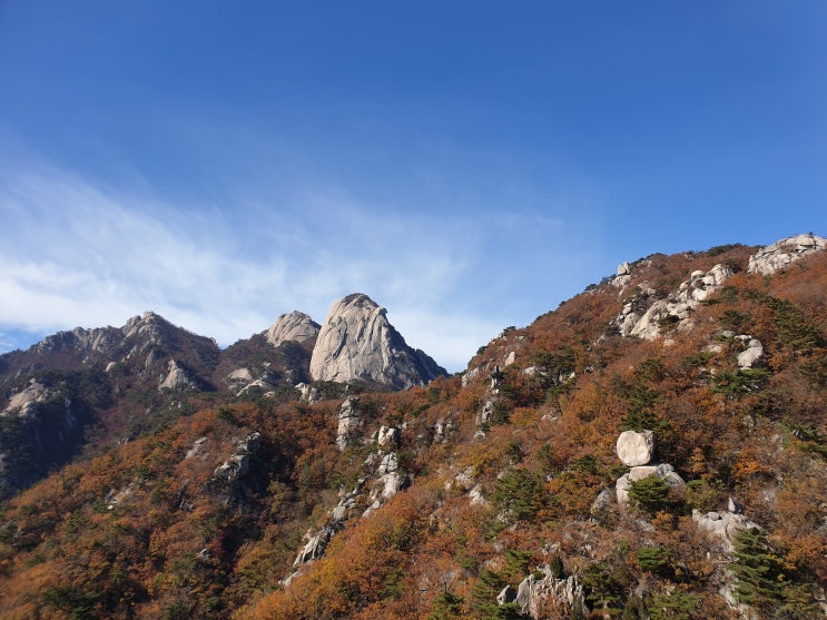 북한산백운대숨은벽인수봉영봉합궁바위등산코스 백운대 일출과 삼각산의 단풍을 찾아서 네이버 블로그