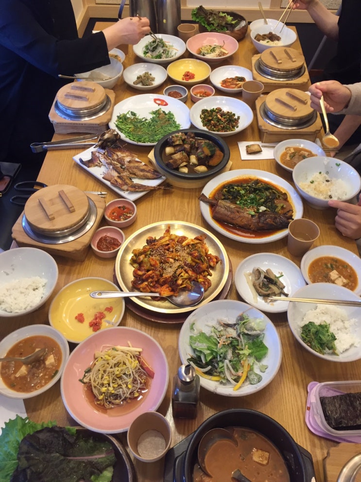•인천 송도 연말모임 장소 가족 모임장소 모임장소 추천•엄마의 손맛을 담은 밥상편지 네이버 블로그