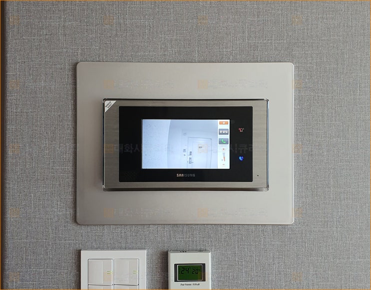 용인 수지 성복동 성동마을 강남빌리지 아파트 삼성구형비디오폰 SHT-102C를 삼성비디오폰 SHT-3527XM으로 교체했습니다. : 네이버 블로그