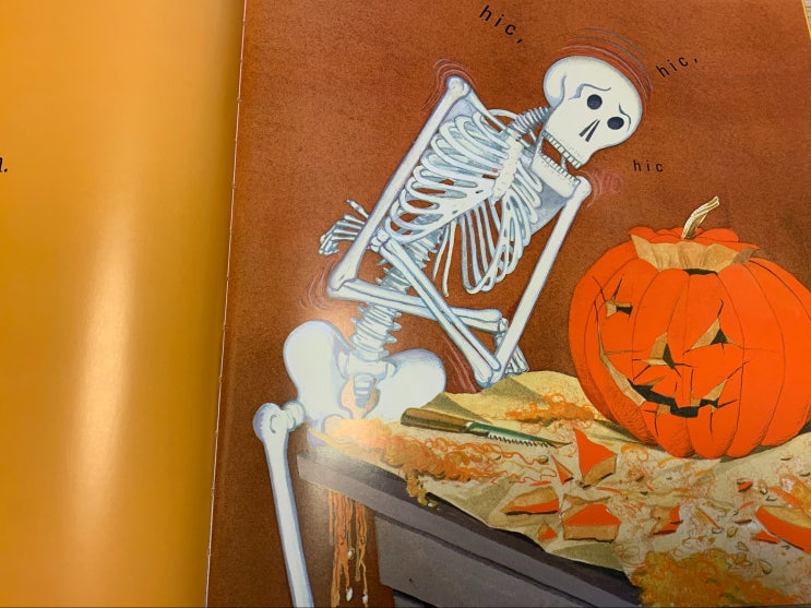 Skeleton hiccups, 해골이 딸꾹딸꾹 - 할로윈 추천 영어그림책 : 네이버 블로그