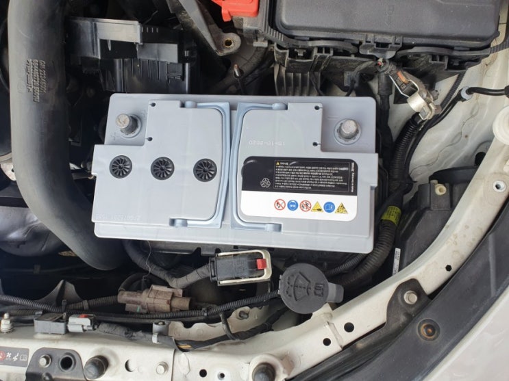 올뉴말리부 1.5T AGM80 배터리 교체하기 : 네이버 블로그