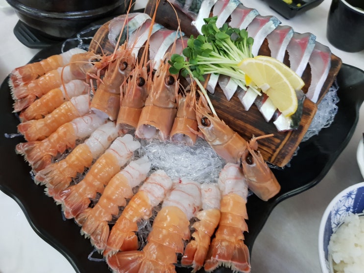 성산일출봉 골든튤립성산호텔 근처 고등어회 딱새우 회덮밥 맛집 어멍횟집 네이버 블로그