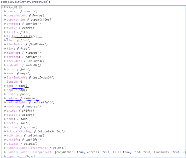 [JavaScript] Array.prototype의 map(), reduce(), filter() : 네이버 블로그