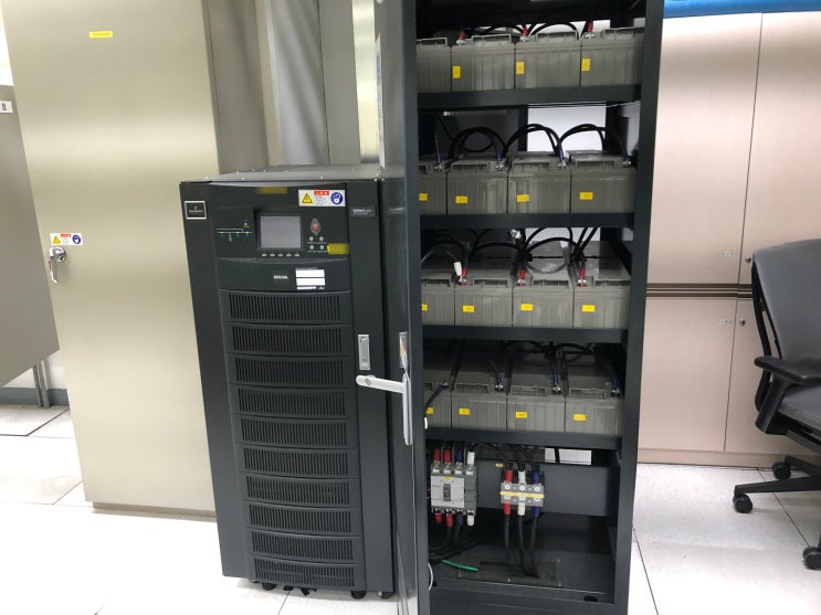 Liebert UPS 배터리 점검 방법 및 내부저항 측정 ESH65 : 네이버 블로그