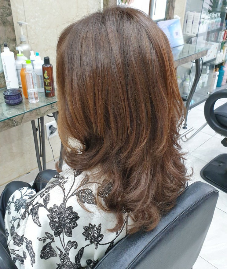 아이펌 iPERM으로 세련된 중단발 헤어스타일을 만드는 광주 봉선동 이동우헤어리더 : 네이버 블로그