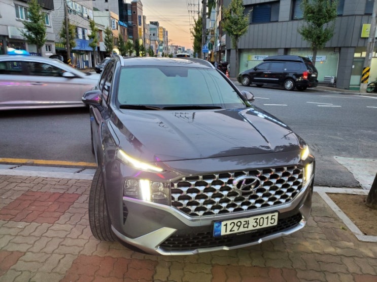 더뉴싼타페 순정후측방경보 BCW,BSD 4륜조그셔틀 활성화 : 네이버 블로그