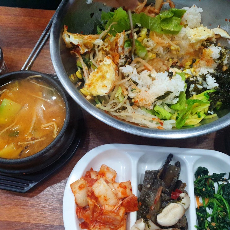 양푼이비빔밥칼로리,치즈돈까스칼로리 알고 드세요 ~! : 영주 24시 김밥천국 후기 : 네이버 블로그