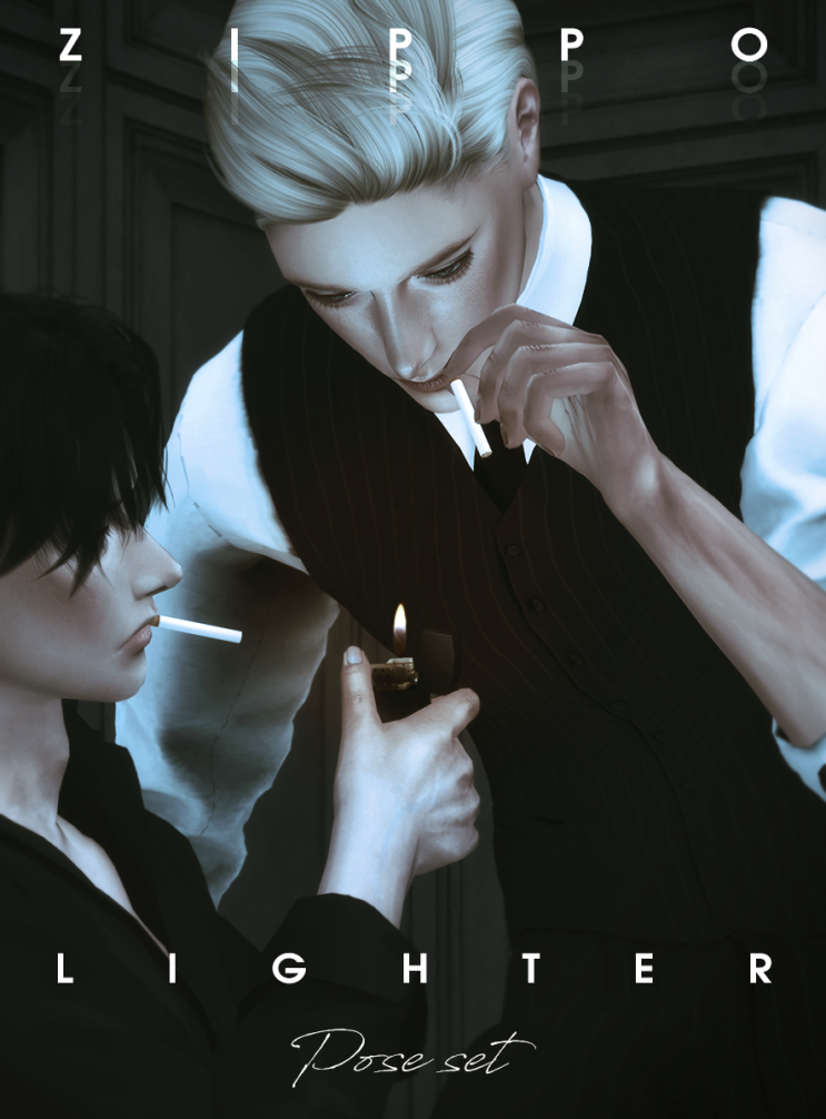 Zippo Lighter 2 Pose Set : 네이버 블로그