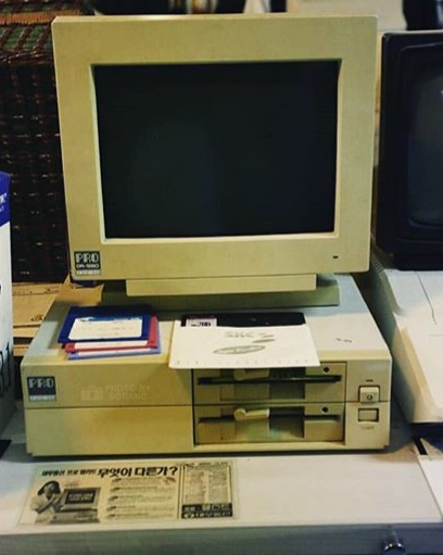 추억의 xt혹은 286컴퓨터 대우 프로엘리트. 언젠가 다시 구할수만 있다면???? : 네이버 블로그