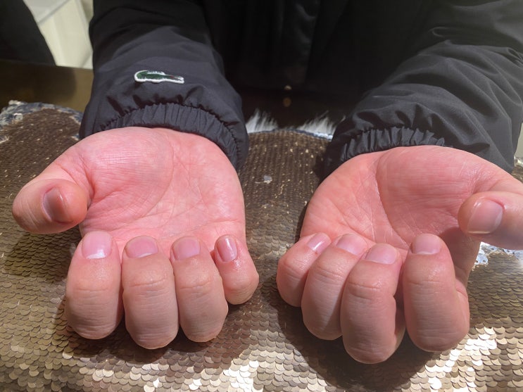 여친 강력추천으로 강남 남성전용 네일샵 디케이옴므 가서 남자손톱관리 받기 네이버 블로그