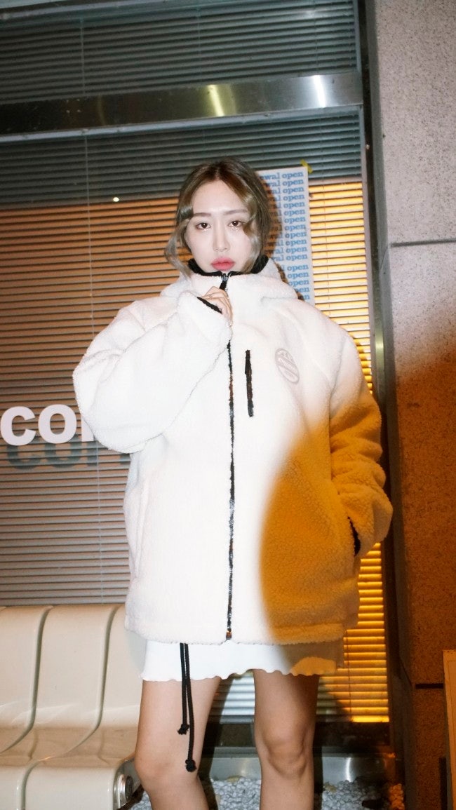 여자 후리스 브랜드 디스커버리 양털후드집업 귀엽다 네이버 블로그