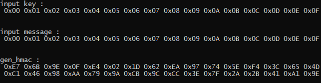 ESP32 HMAC(Hash based Message Authentication Code) 예제 코드 - mbedtls ...