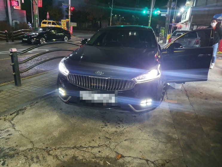 인천서구 청라 올뉴k7 파인뷰lx3000 2채널블랙박스 설치 : 네이버 블로그