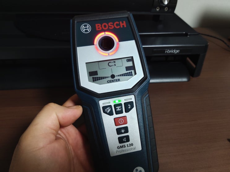 보쉬 멀티탐지기(GMS-120) 사용 방법 - 배관탐지기로는 역부족 : 네이버 블로그