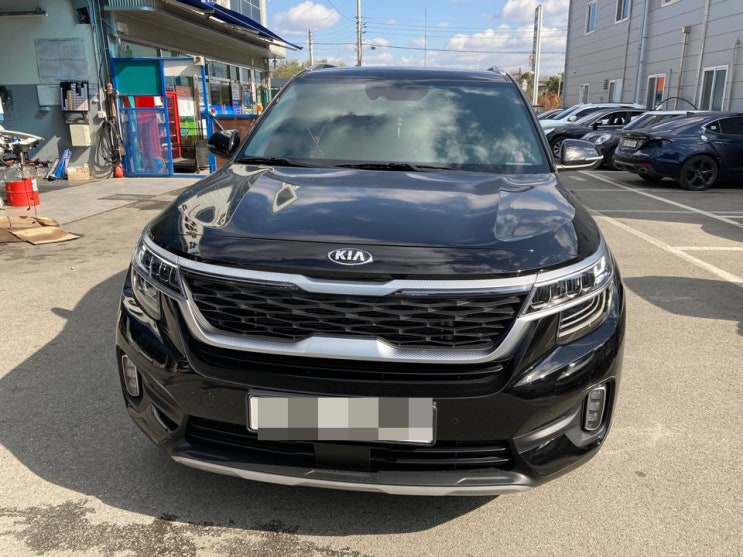 기아 셀토스 앞범퍼 탈착 및 보수도장 후 출고 : 네이버 블로그