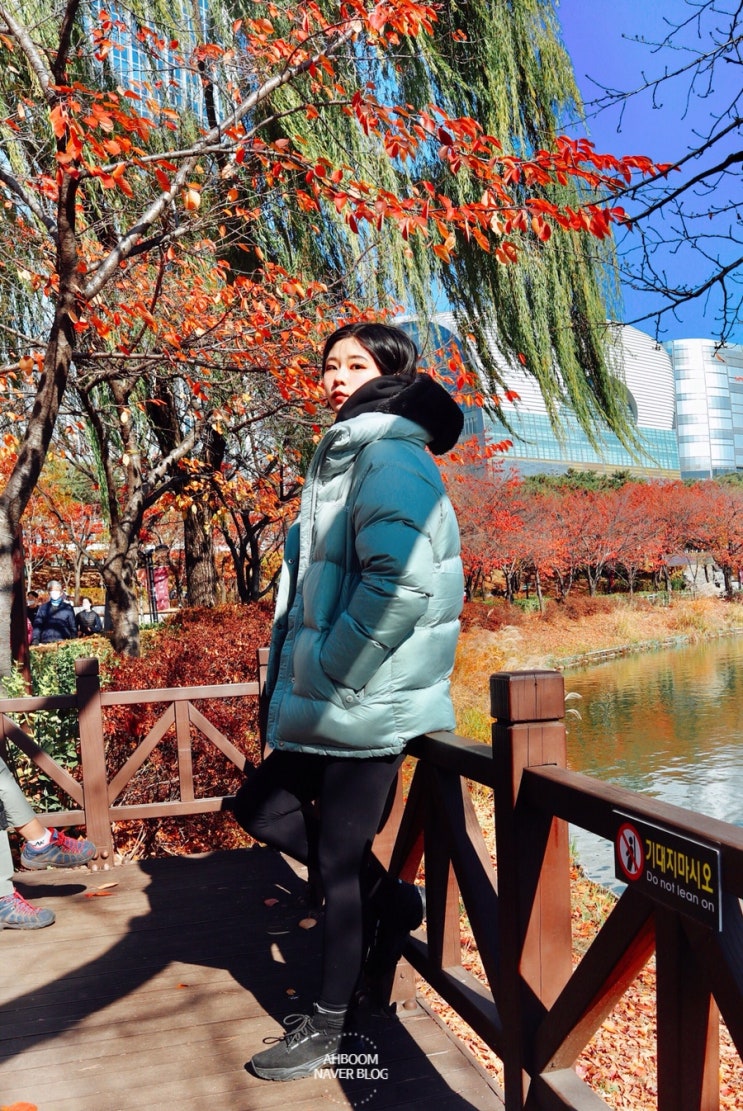 디스커버리 여자 숏패딩 바넷 추천 색감깡패 레깅스 코디 네이버 블로그