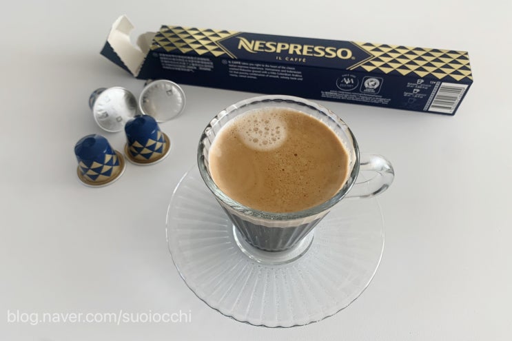 [NESPRESSO] IL CAFFE; 연말한정판커피 네스프레소 일카페 : 네이버 블로그
