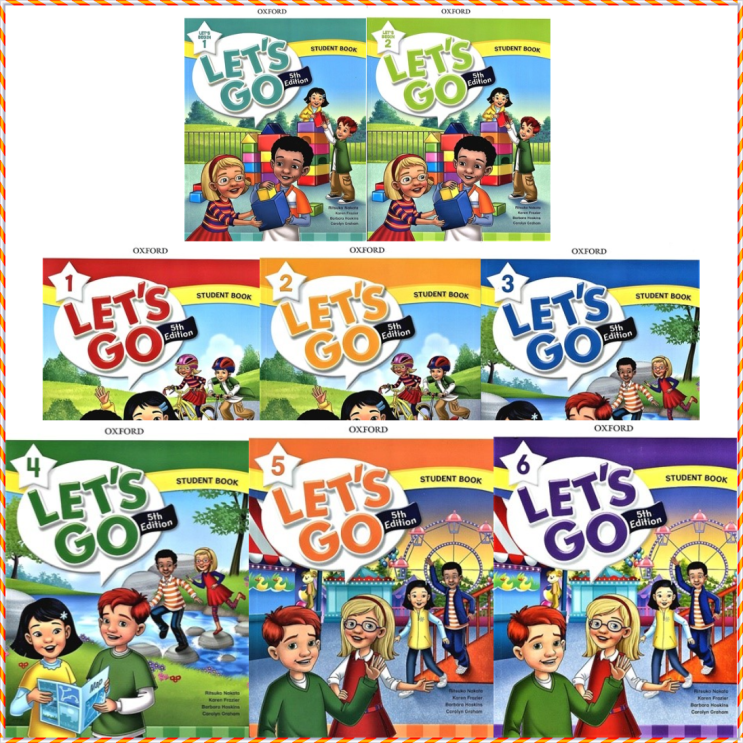 [Oxford] Let’s go 렛츠고 5th Edition Begin 1 2 3 4 5 6 (교재/워크북) 초등 영어회화 ...