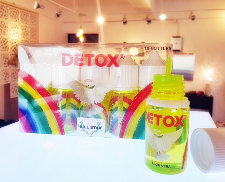안동 전자담배 베이핑 베어 빌스택스 X 사슴사슴 콜라보 입 호흡 액상~ 디톡스 알로에베라 Detox Aloe Vera