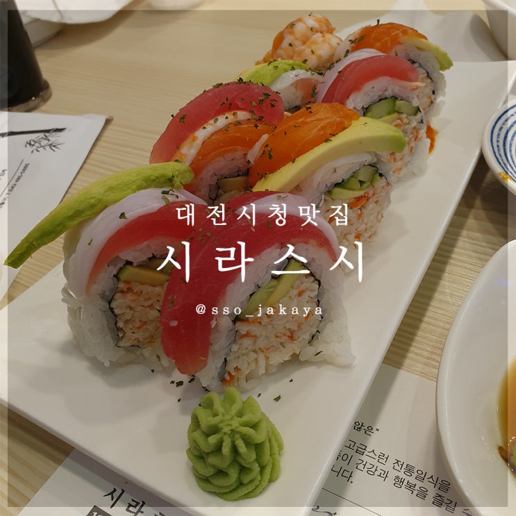 대전맛집 대전시청 초밥은 시라스시로 대전시청맛집 둔산동맛집 대전초밥맛집 네이버 블로그