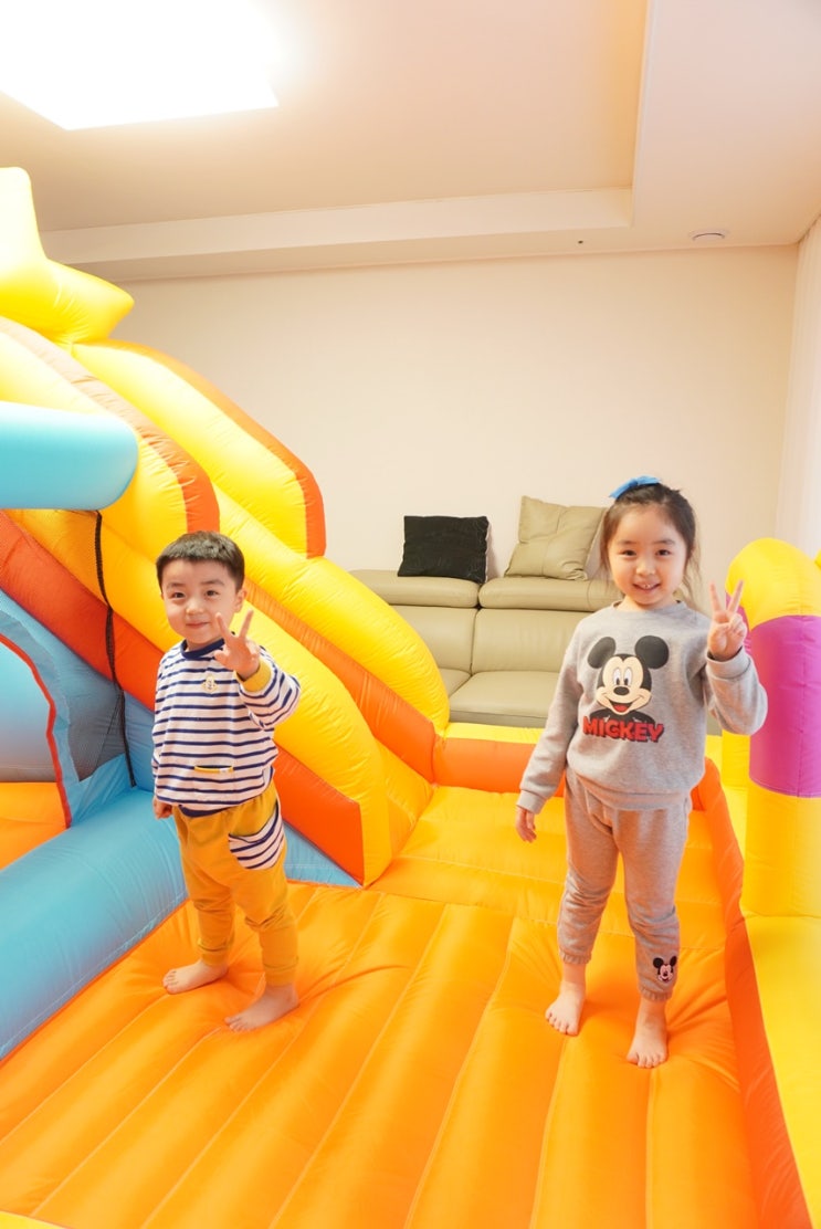가정용에어바운스렌탈 놀자 홈에어바운스대여 아이들이 진짜 좋아해요 네이버 블로그