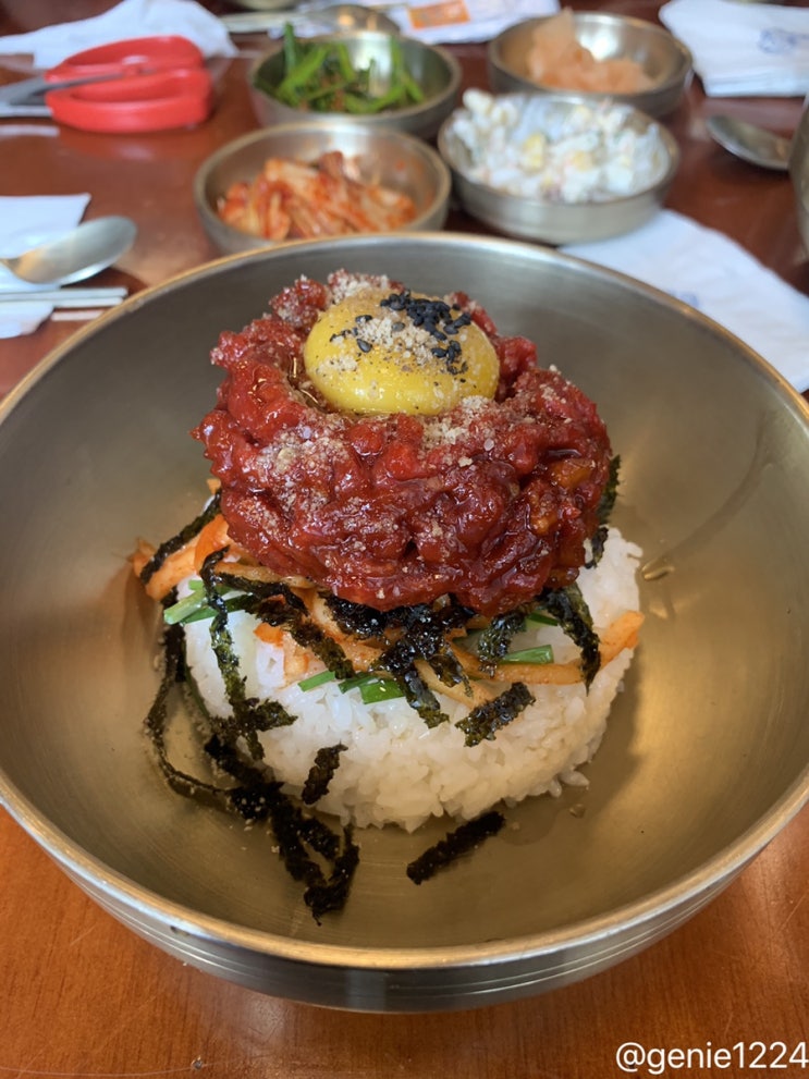 샤로수길 육회 덮밥 점심 맛집 안녕부산” 저녁 술 먹기 좋은 안주 맛집으로도 추천해요 네이버 블로그