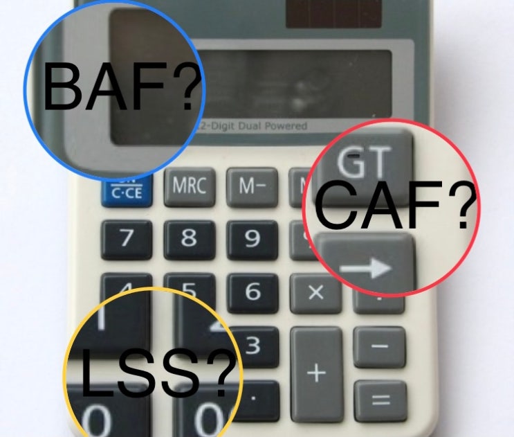 [수입 물류 이야기 3탄] 해상 수입 운임 들여다 보기~!! (BAF? CAF? CRS? ..) : 네이버 블로그