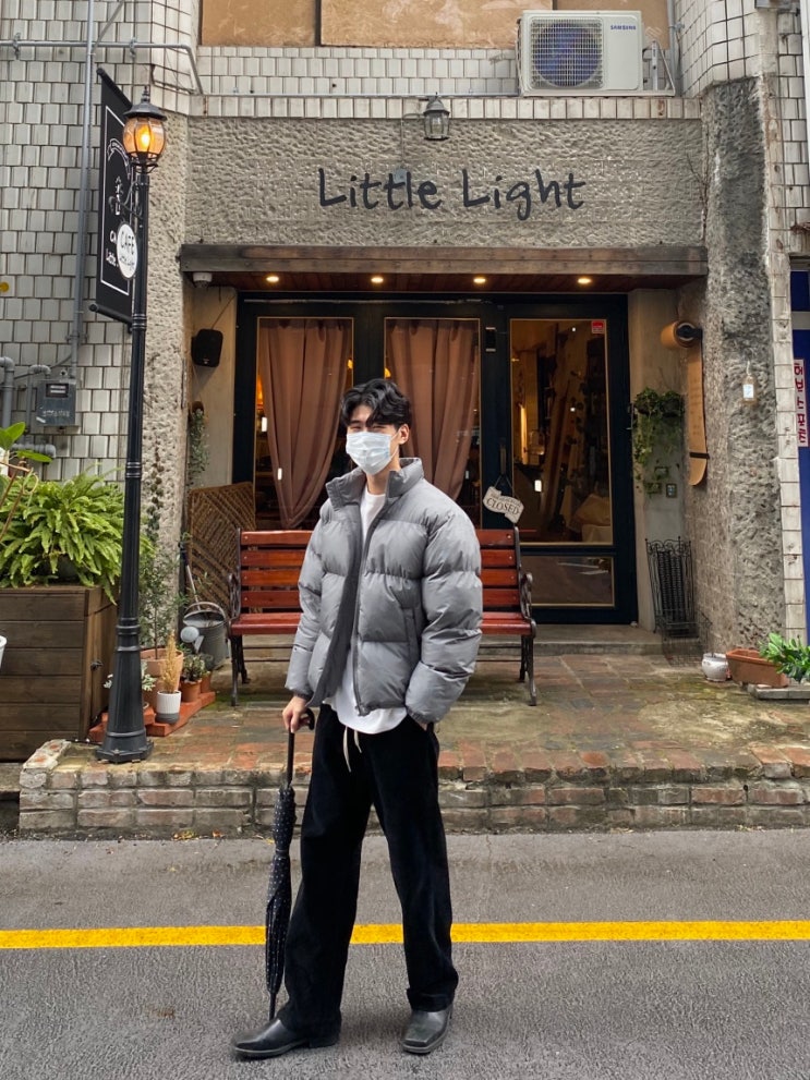 남자 여자 공용 숏패딩 커플 숏 패딩 웰론 경량 다운 점퍼 추천 겨울에는 이렇게 네이버 블로그