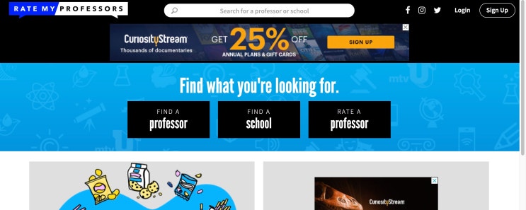 Rate my professors : 네이버 블로그