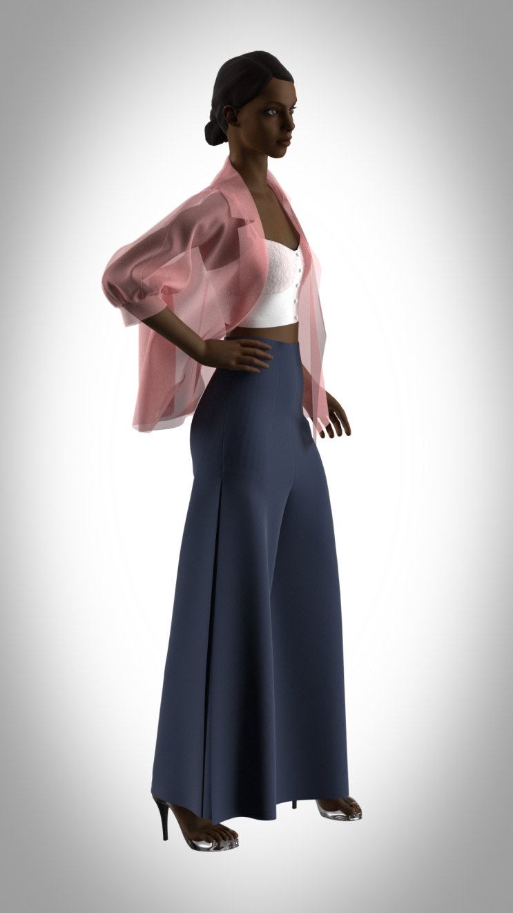 [패턴전문학원] 3D CLO를 활용한 전시회 학생작품 - 클로 / CLO / 3D / 3DCLO / Jacket / Pants ...