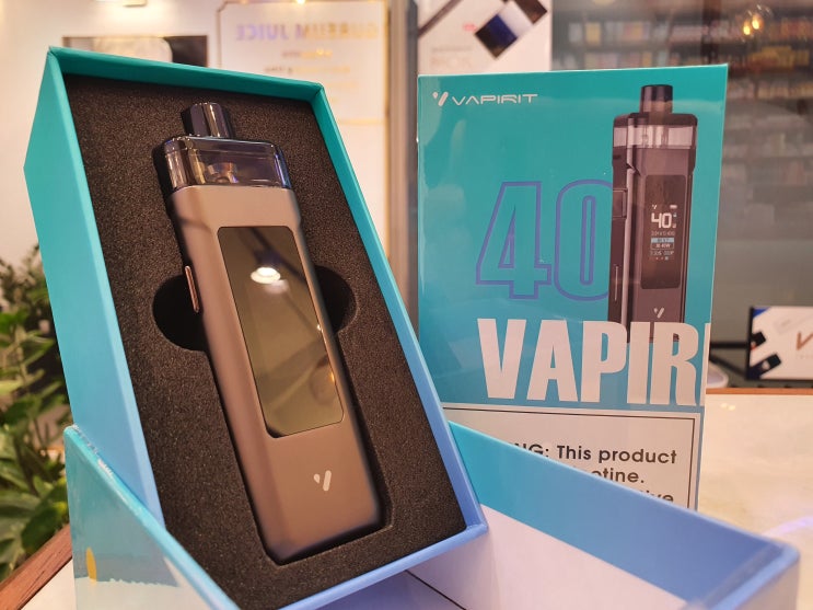 [코엑스전자담배]필요한 것만 담았다! VAPIRIT 베이피릿40 신규입고 리뷰 /입문용전자담배/반폐호흡기기/입호흡기기/CSV기기 ...