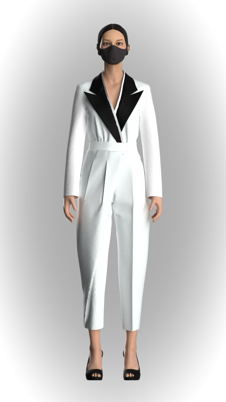 [패턴전문학원] 3D CLO를 활용한 전시회 학생작품 - 클로 / CLO / 3D / 3DCLO / Jacket / Pants ...