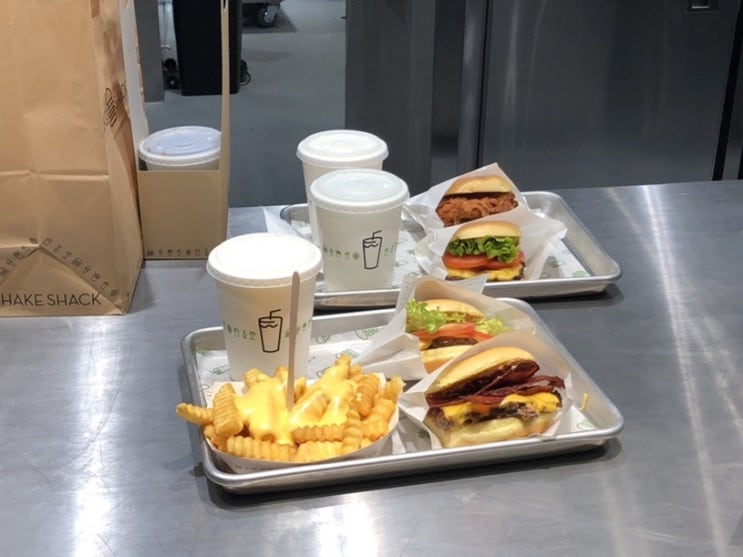 대전 갤러리아 쉑쉑버거 정말 맛있지만 양이 아쉬웠던 쉑쉑버거 할인정보 네이버 블로그