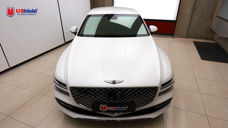 제네시스G80 무광 PPF 본넷 작업 - 유쉴드 : 네이버 블로그