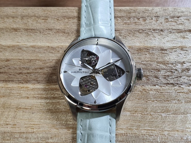 [리뷰] ☆ HAMILTON JAZZMASTER OPEN HEART FLOWER LADY ☆ : 네이버 블로그