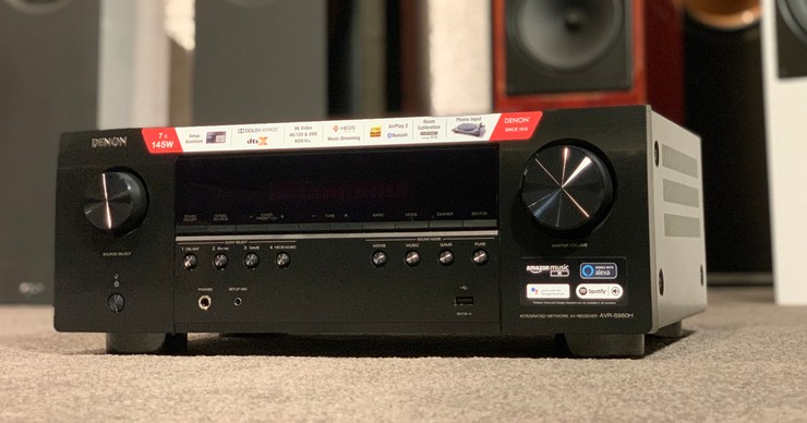 홈시어터 앰프! 상급기와 중급기가 통합된다. 데논 AVR-S960H 8K AV 리시버 "언박싱" : 네이버 블로그