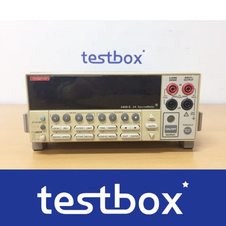 소스미터 렌탈/대여 - Keithley 키슬리 2420C 2420-C 3A Sourcemeter : 네이버 블로그