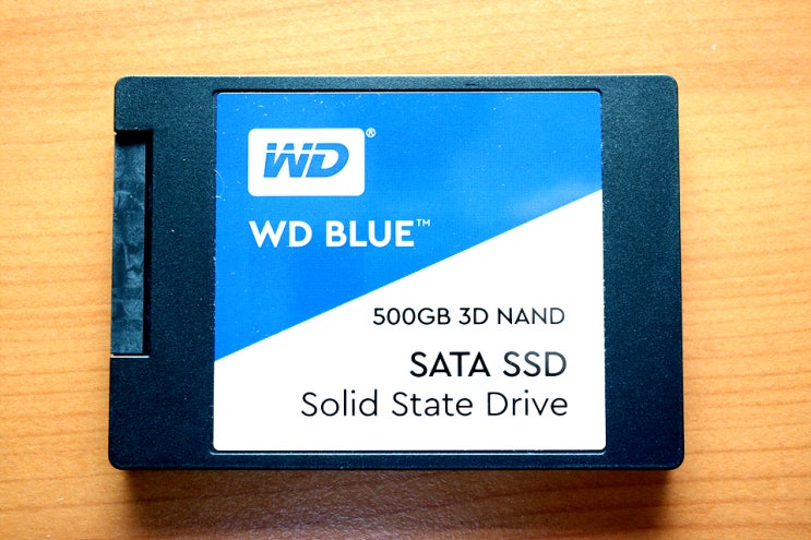 Western Digital WD Blue 3D SSD 500GB 사용 후기 : 네이버 블로그