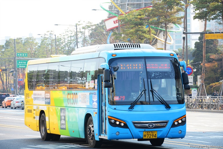 [진명여객] G1300번 (덕정역 - 잠실광역환승센터) FX116 HARMONY NGV 2017 : 네이버 블로그