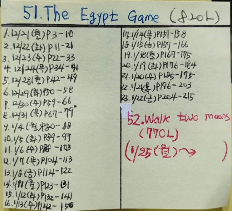 The Egypt Game 세부일정 및 책 소개 : 네이버 블로그