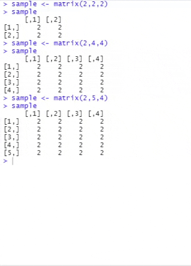 R 프로그래밍 - Matrix, Dataframe : 네이버 블로그