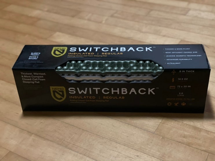 [장비리뷰] 니모 스위치백 보레알 (NEMO SWITCHBACK) 백패킹 발포매트 : 네이버 블로그