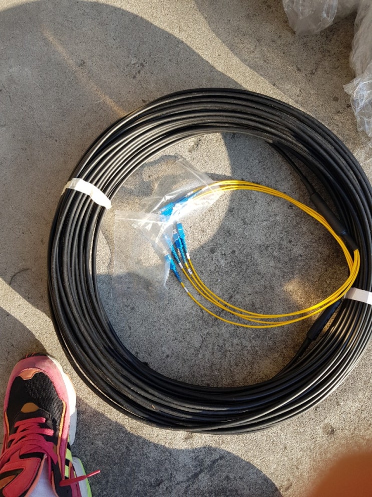 옥외용 광케이블 SM 타입 가온 싱글 OS1 대전 세종 충남 남강네트워크전산 : 네이버 블로그