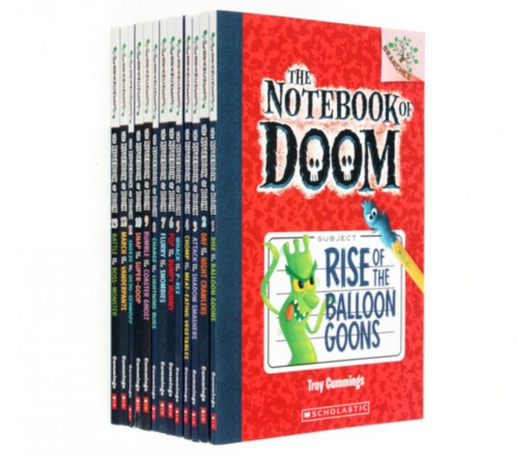 [ 챕터북 ] Ar 3점대 / 무섭지 않은 몬스터 이야기/ 노트북오브둠 Notebook of Doom : 네이버 블로그